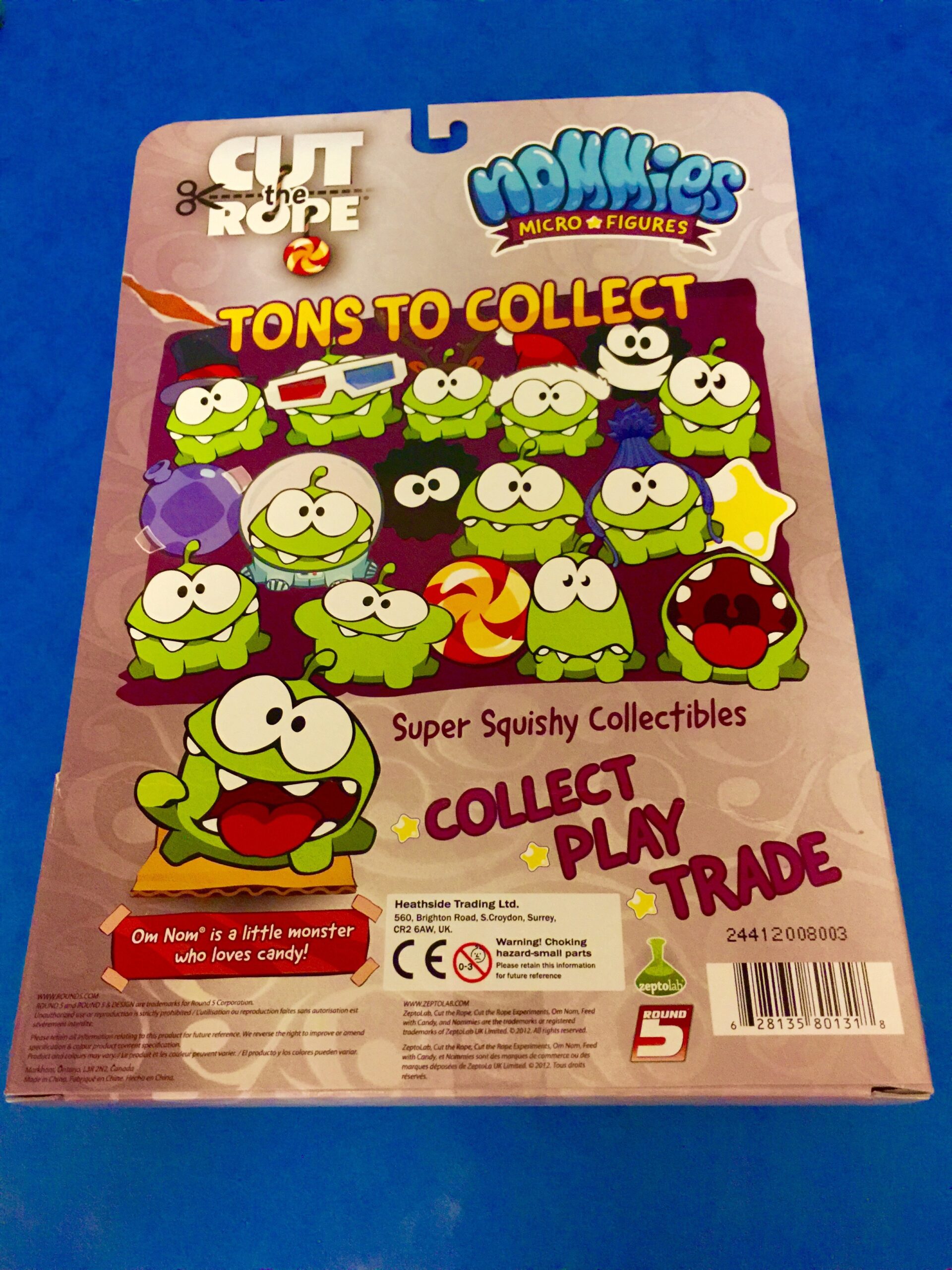 Cut the Rope Nommies Micro-Figures - Geekkie