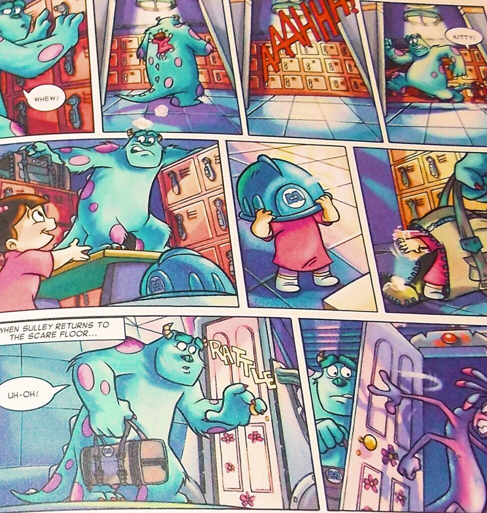 Monsters, Inc. Scary Stories Comic Book - Geekkie
